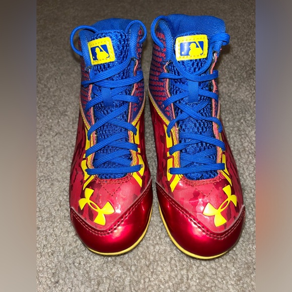 Under Armour | Shoes | Under Armour Cleats Alter Ego Superman Size ...